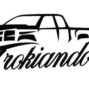 Trokiando, Truck, Vinyl Decal - Etsy