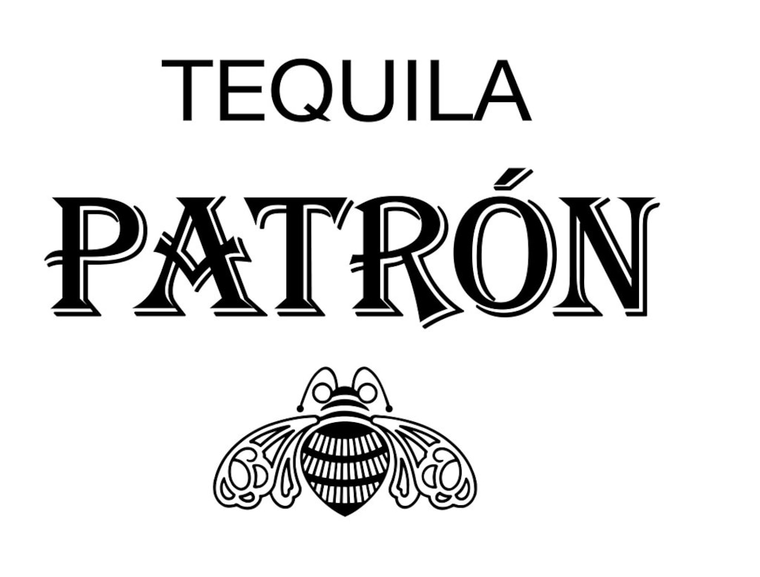 Tequila, Patron Vinyl Sticker Decal for Bar, Car, Wall - Etsy