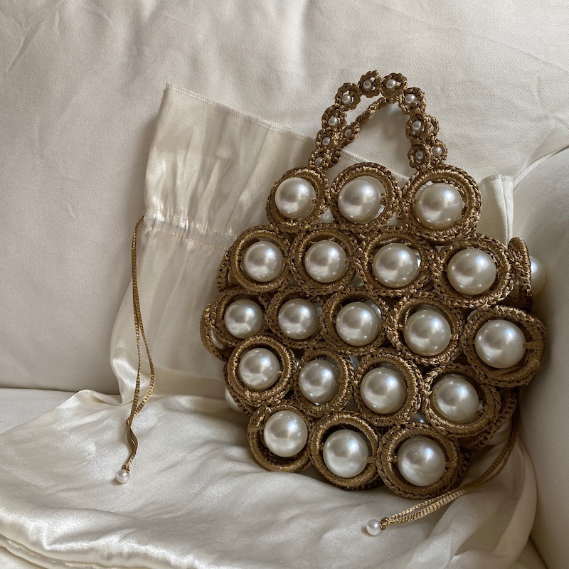 Pearl Handbags for Women - Etsy