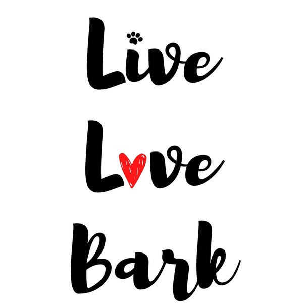 Live Love Bark - Etsy