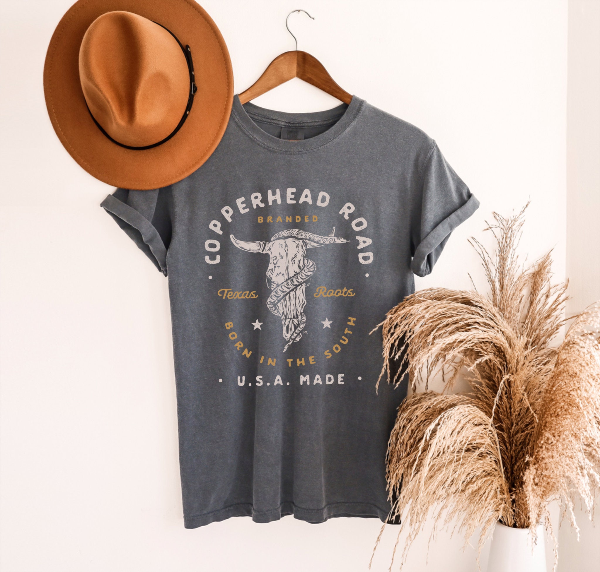 Copperhead Road Comfort Colors Tee - Etsy