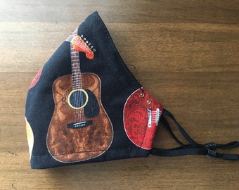 Guitar Mask | Etsy