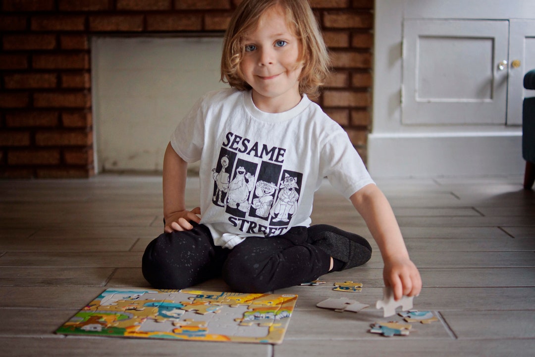 Sesame Street Punk Band Kids T Shirt Great for Young Rockers - Etsy