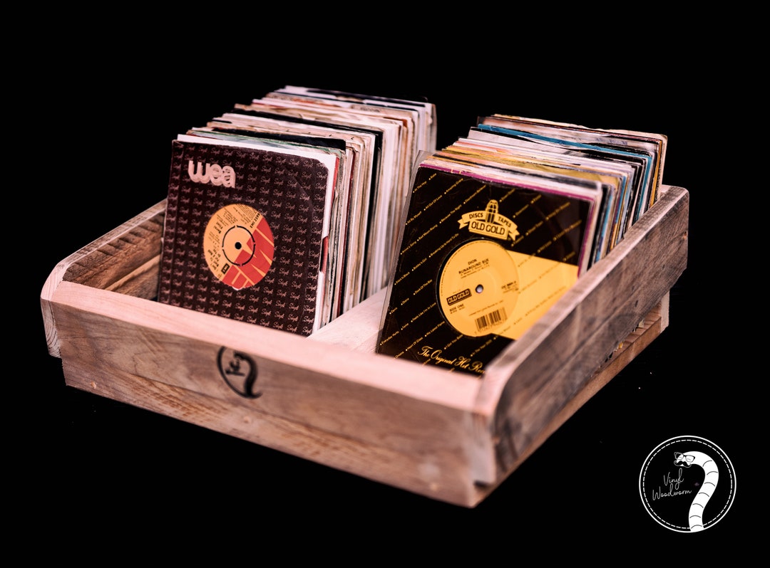 Double 7 Inch Records Single Display Box Vinyl Collection Hold - Etsy