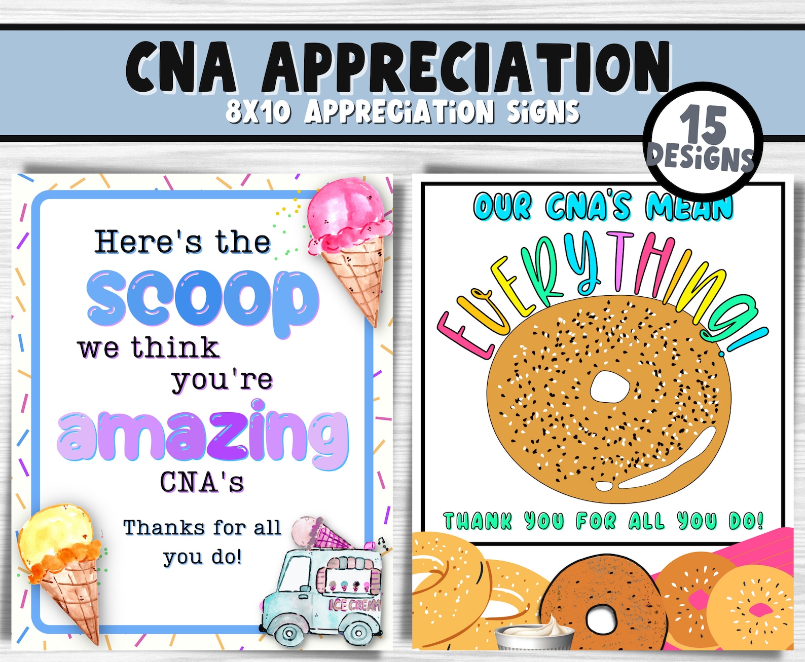 Cna's Printable Appreciation Signs | Certified Nurses Assistant ...