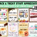 Treat Tags Staff Appreciation Bundle Gift Tags Extra Large Size 5x7 ...