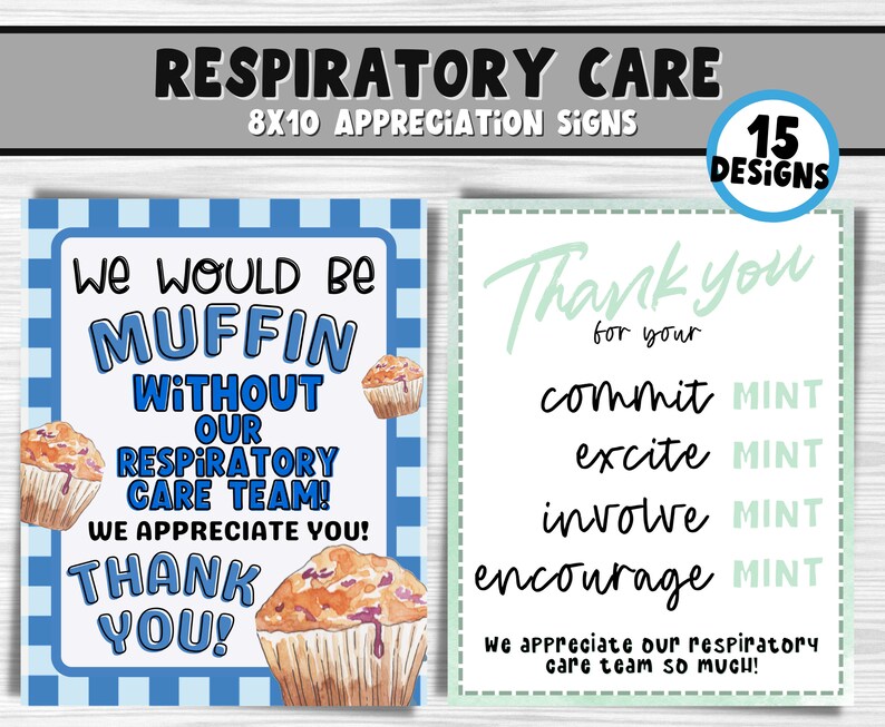 Respiratory Care Week Respiratory Therapist Appreciation - Etsy