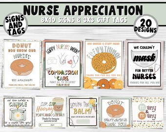 Printable Happy Nurses Week Gift Tag Nurse Appreciation - Etsy