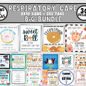 Respiratory Therapist Team Gift Idea | RESPIRATORY CARE Week Printable ...