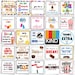 CANDY and SNACK Tags Staff Appreciation Bundle | 2.5"x2.5" Printable ...