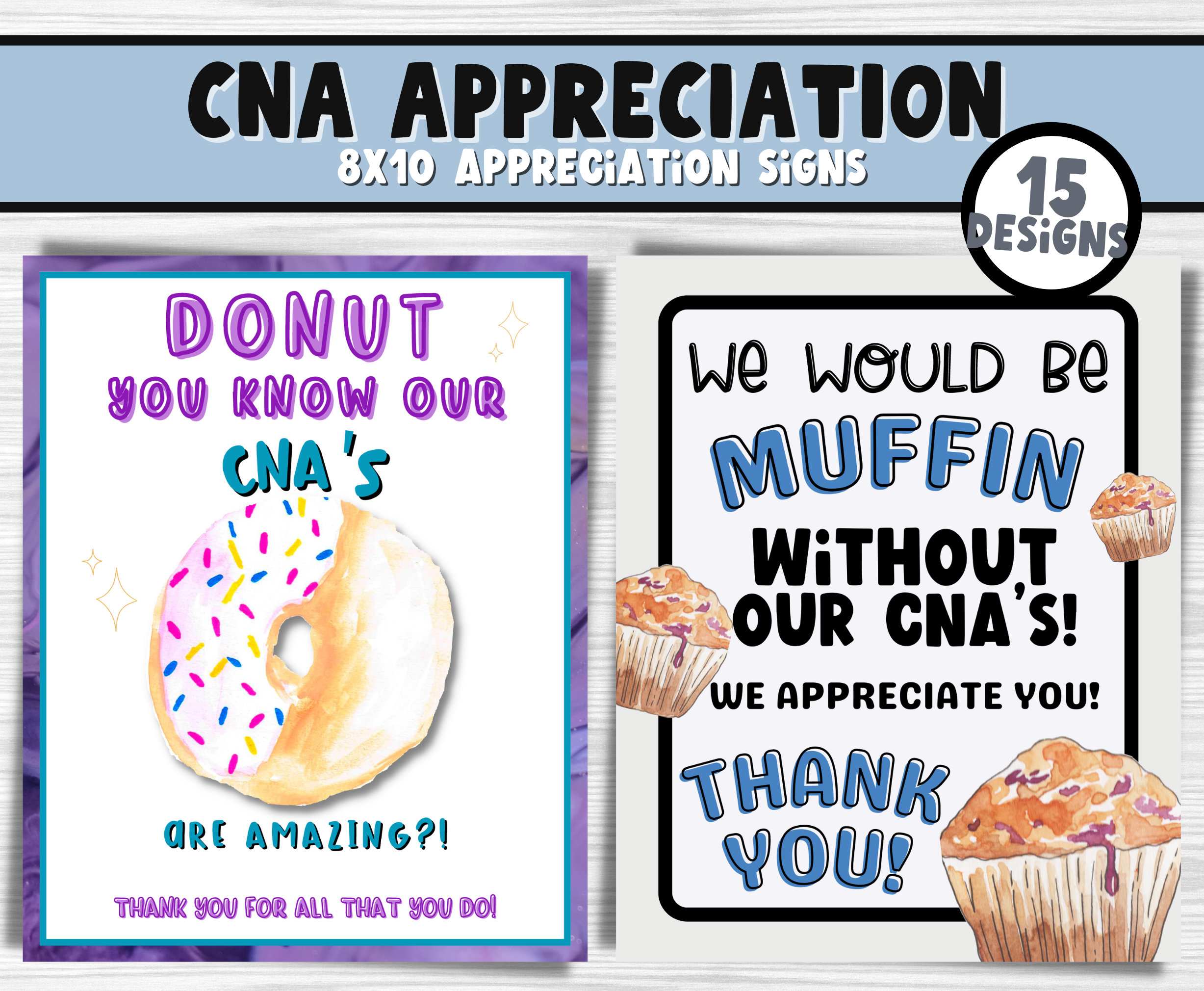 Cna's Printable Appreciation Signs | Certified Nurses Assistant ...