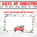 Editable Twelve Days of Christmas Printable Tags | Printable Christmas ...
