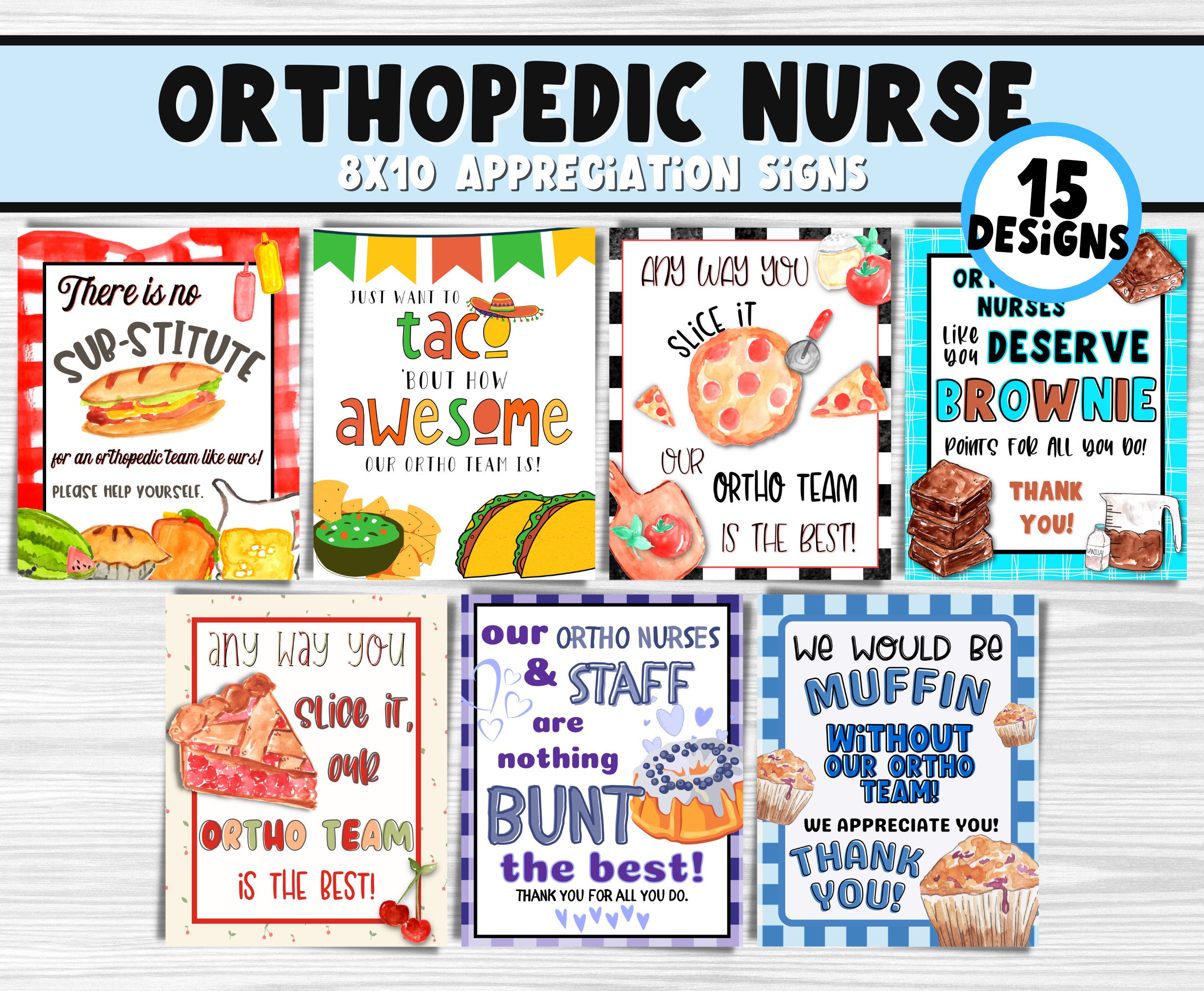 Happy Ortho Nurses Week | Orthopedic Nurse Appreciation Week Printable ...
