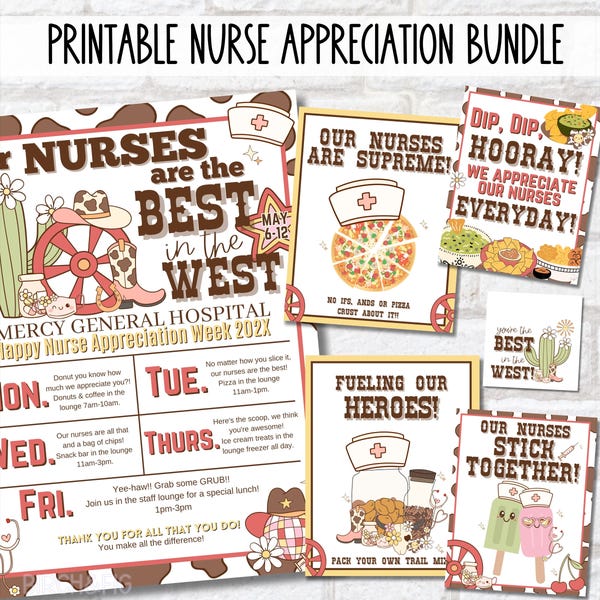 Nurses Week Theme 2026 - Etsy