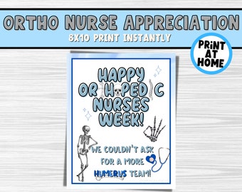 Ortho Nurse Week - Etsy