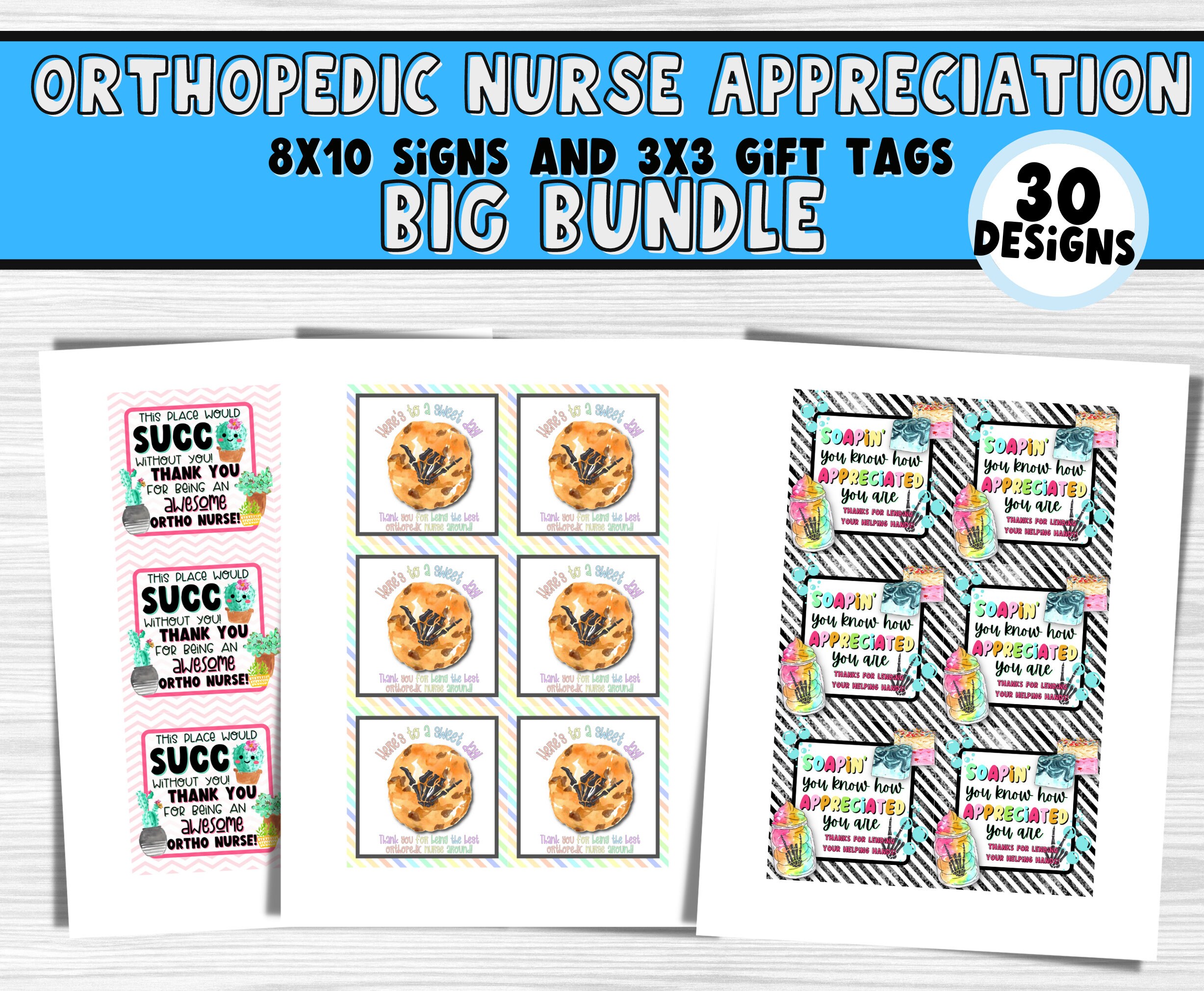 Happy Ortho Nurses Week Bundle | Orthopedic Nurse Appreciation Week ...