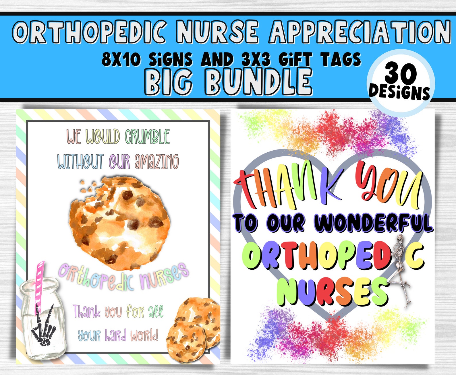 Happy Ortho Nurses Week Bundle | Orthopedic Nurse Appreciation Week ...