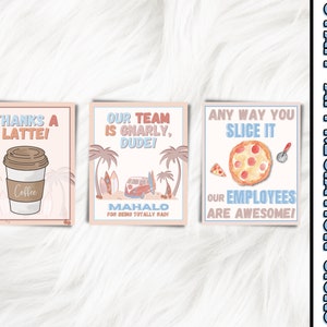 Beach Themed Staff Appreciation Signs | Donut Appreciation Sign ...