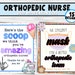 Happy Ortho Nurses Week | Orthopedic Nurse Appreciation Week Printable ...