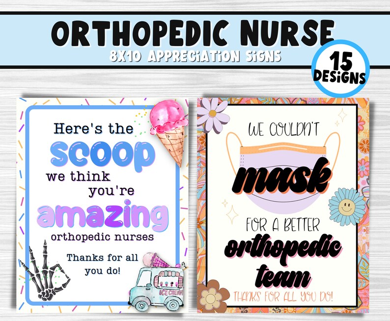 Happy Ortho Nurses Week | Orthopedic Nurse Appreciation Week Printable ...