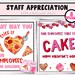Valentine's Staff Appreciation Sign Bundle | DIY Valentine Bulk ...