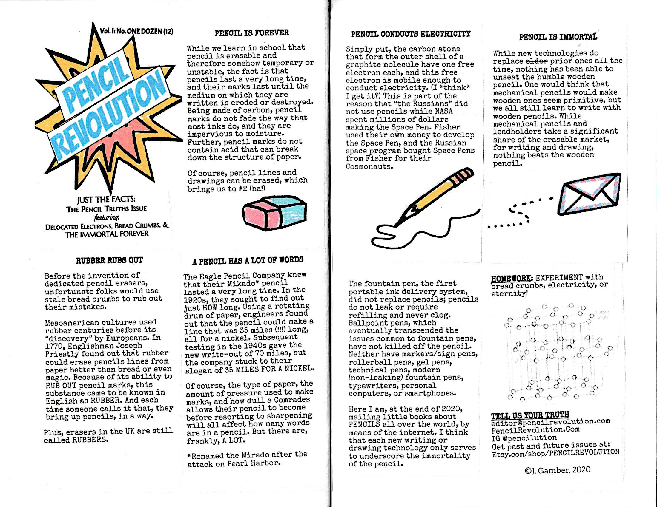 PENCIL REVOLUTION Vol. I Compendium - Etsy