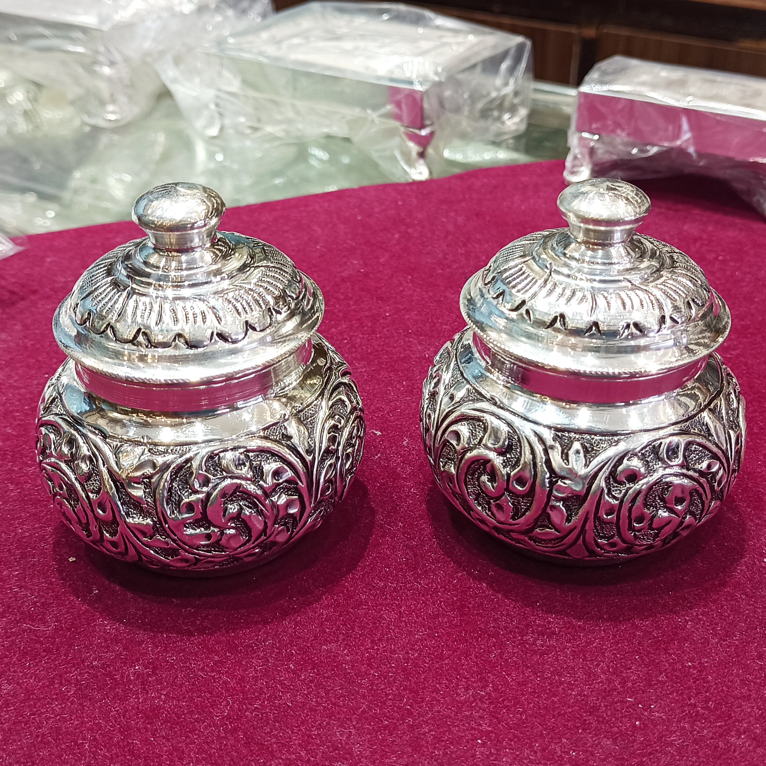 Indian Royal Traditional Pure Silver Elaichi Supari Box Pure | Etsy