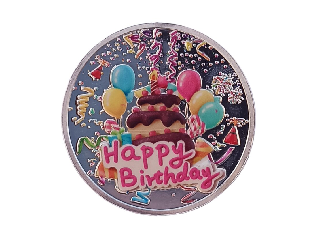 Baby First Smile Pure 999 Silver Happy Birthday Coin for Gift, Silver ...