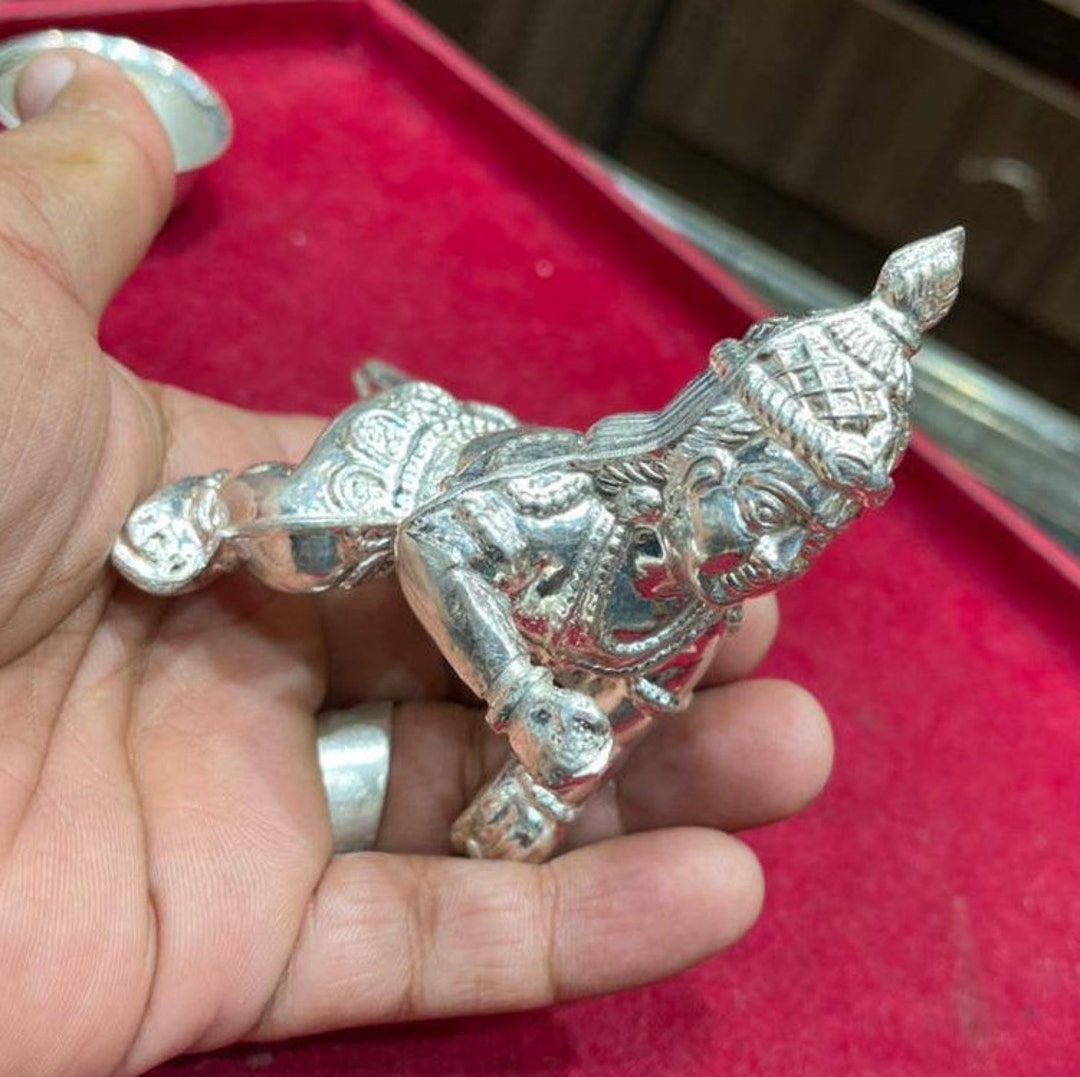 Buy Little Balakrishna With Butter Silver Gift Items Silver Online in ...