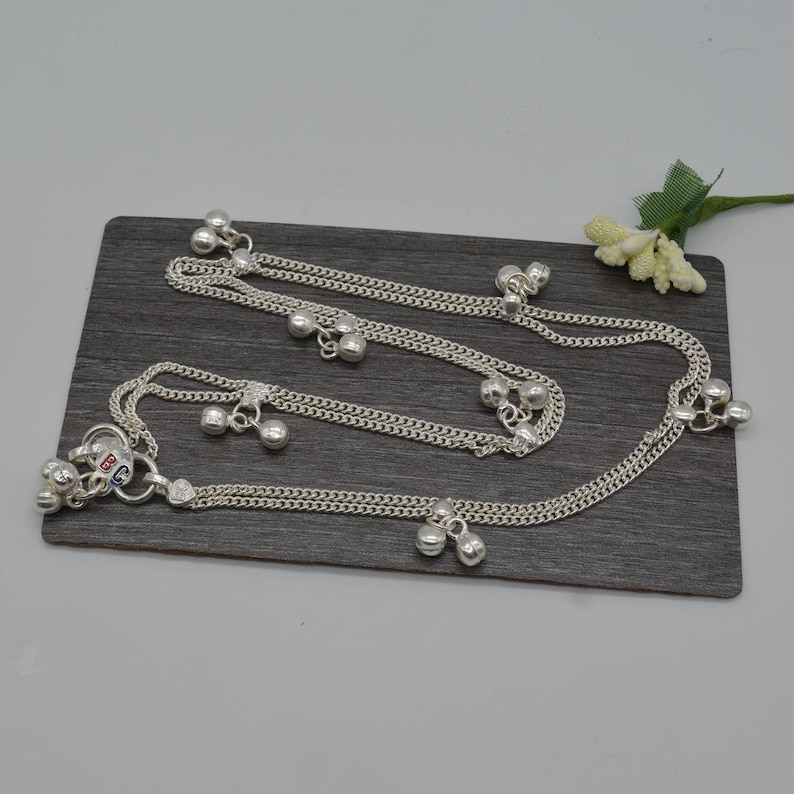 Indian Design Karadhani Baby Waist Chain Baby Silver Kamarband - Etsy