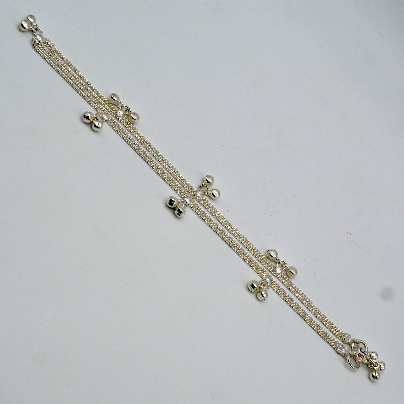 Indian Design Karadhani Baby Waist Chain Baby Silver Kamarband - Etsy India