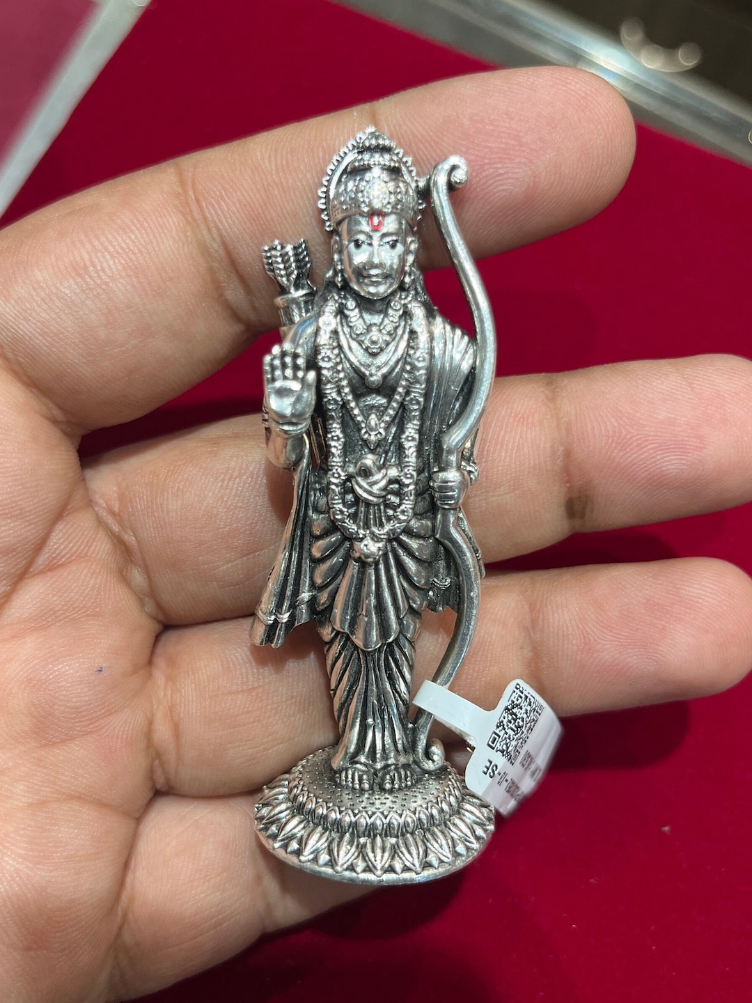 Ram Lala Idol in 925 Sterling Silver Ayodhya Ram,standing Lord Ram Lala ...