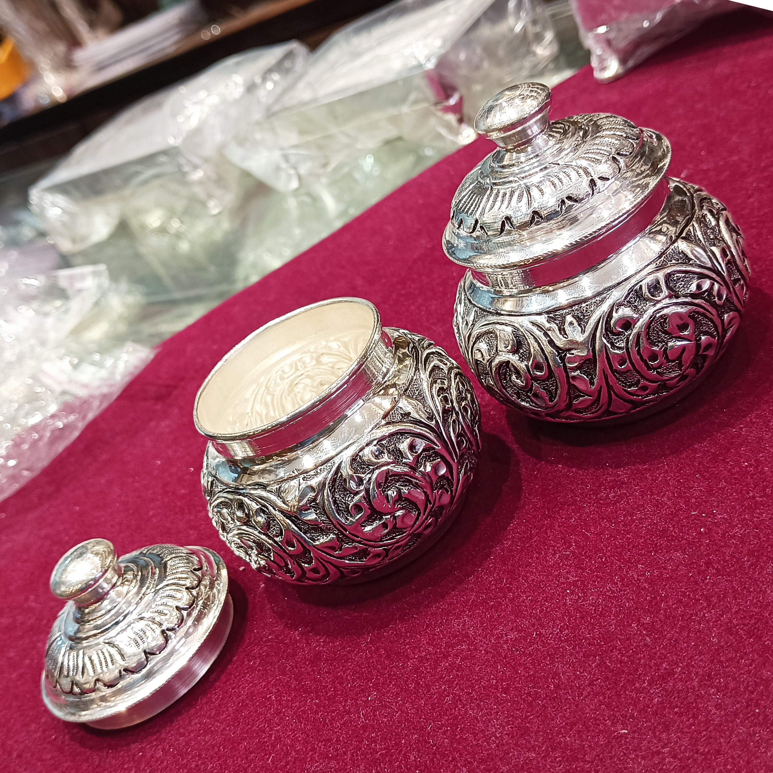 Indian Royal Traditional Pure Silver Elaichi Supari Box Pure | Etsy