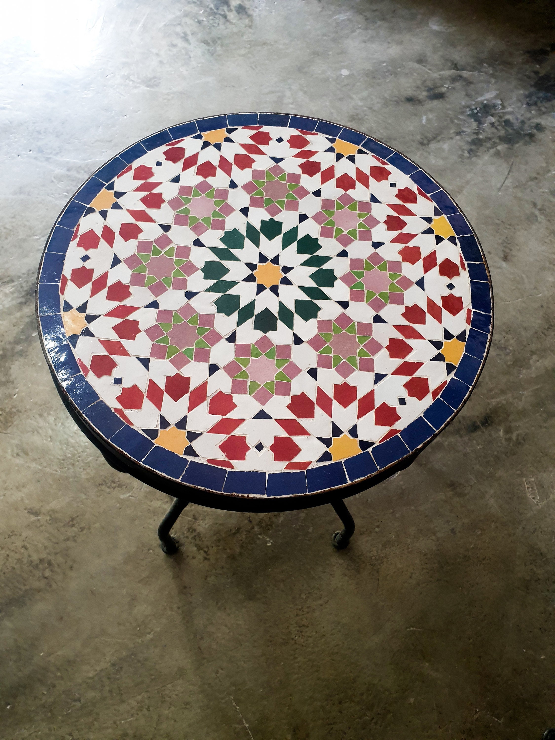 CUSTOMIZABLE Mosaic Table Outdoor-indoor Coffee Table 100% - Etsy UK