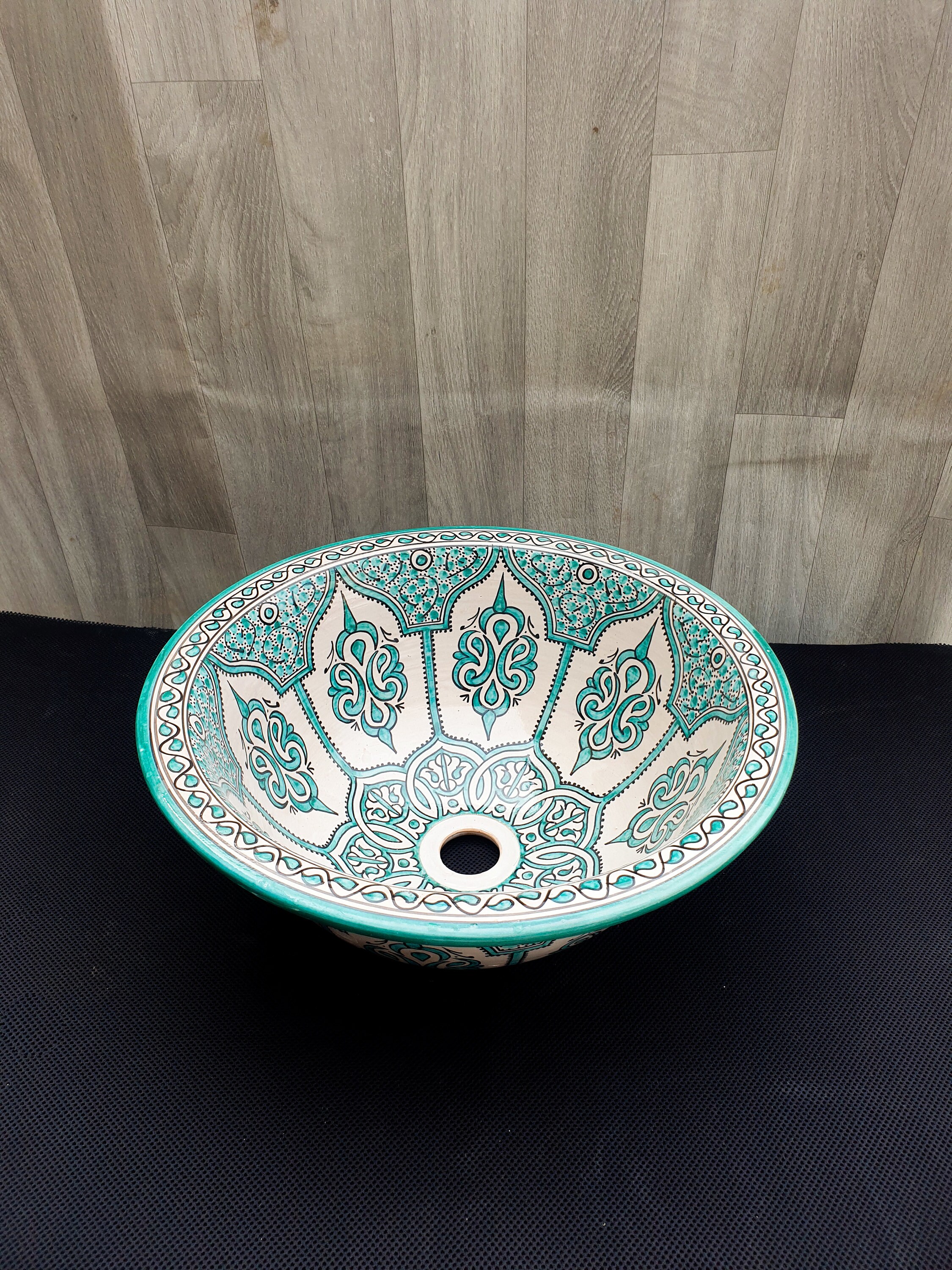Ceramic sink bathroom ceramic sink hand painted washbasin | Etsy
