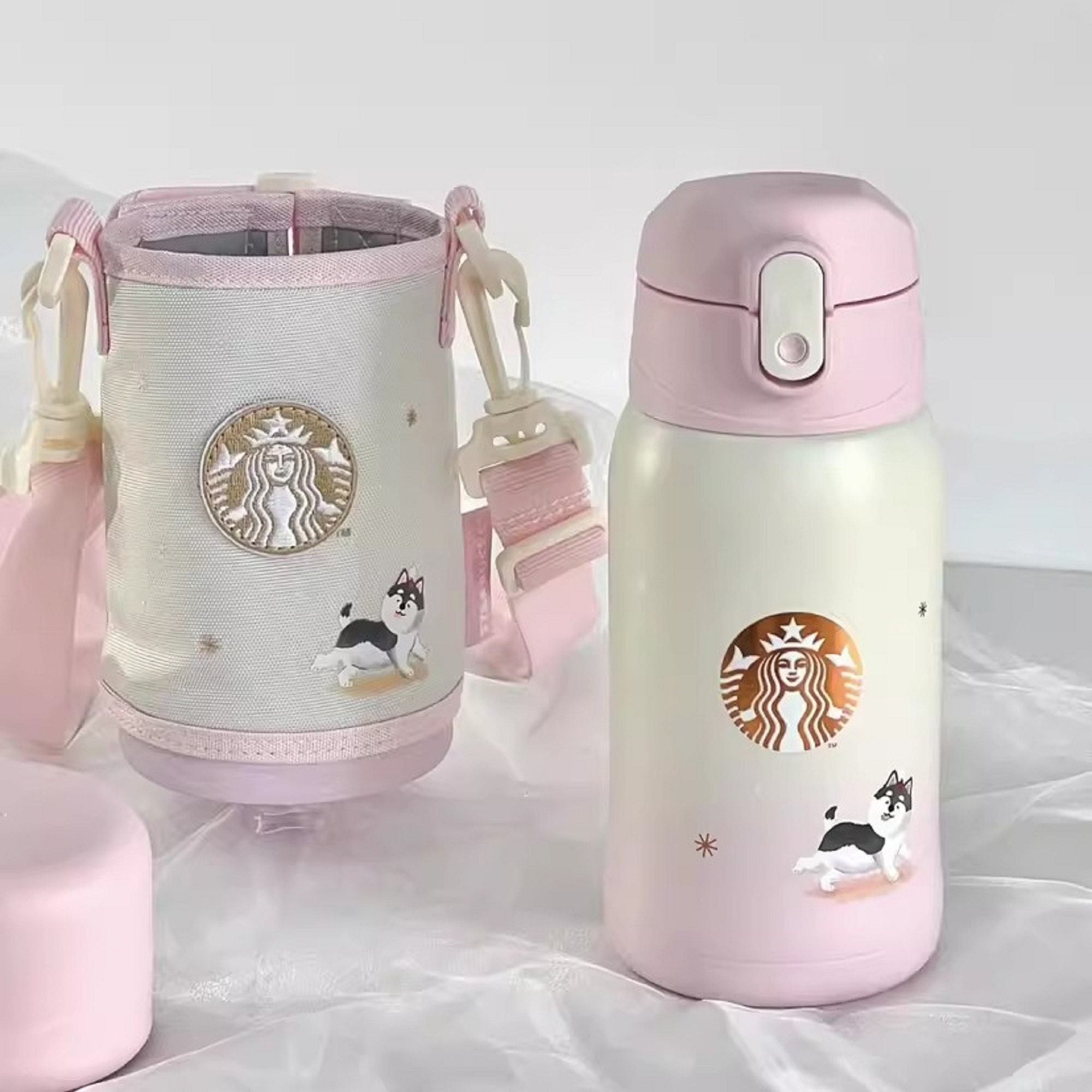 귀여운 고양이 텀블러