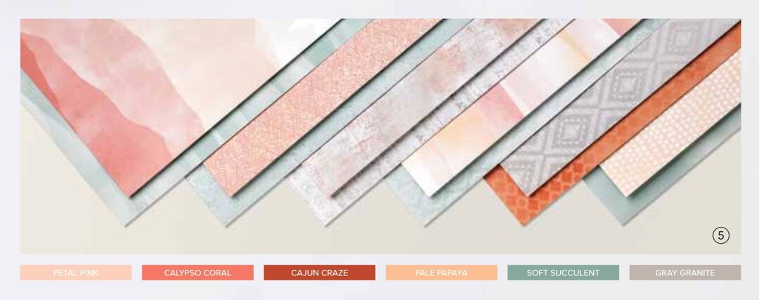 12 Sheets Delicate Desert Designer Series Paper by Stampin Up - Etsy