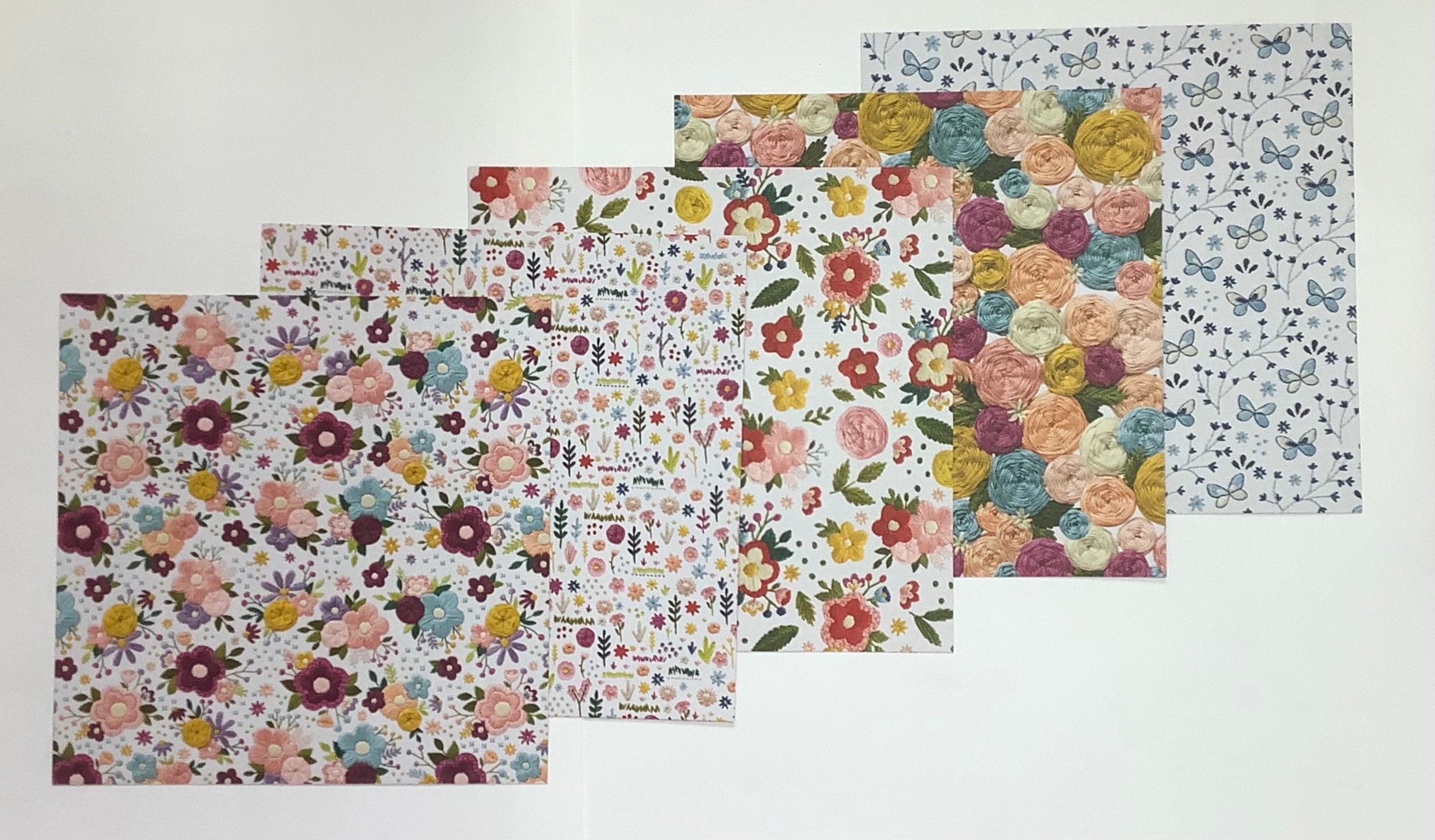 12 Sheets Needlepoint Nook Sampler Designer Series Paper by Stampin Up ...