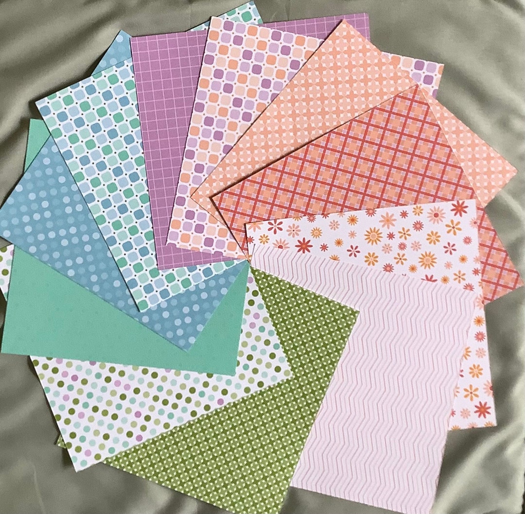 12 Sheets - Dandy Designs Designer Series Paper by Stampin Up - Etsy