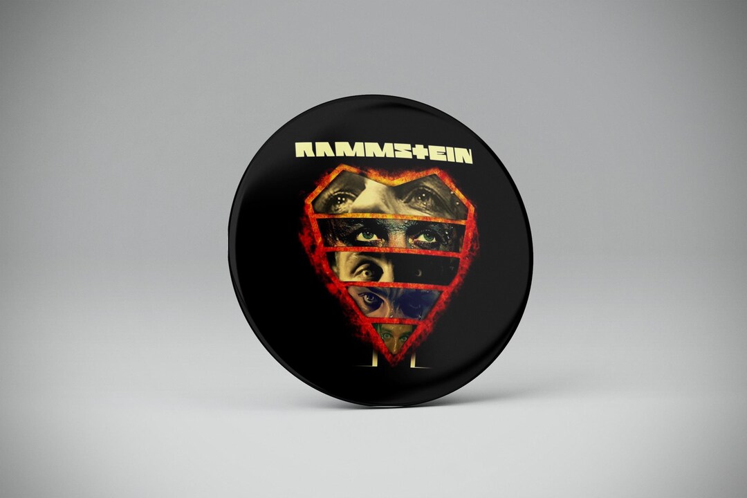 Rammstein Badge, Rammstein Goodies, Rammstein Pins - Etsy