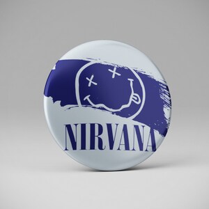 Nirvana Badge 37mm 9 Different Models - Etsy