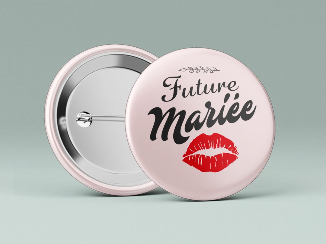 Badge EVJF EVJH la mariée / le marié / Team du marié / Team de la ...