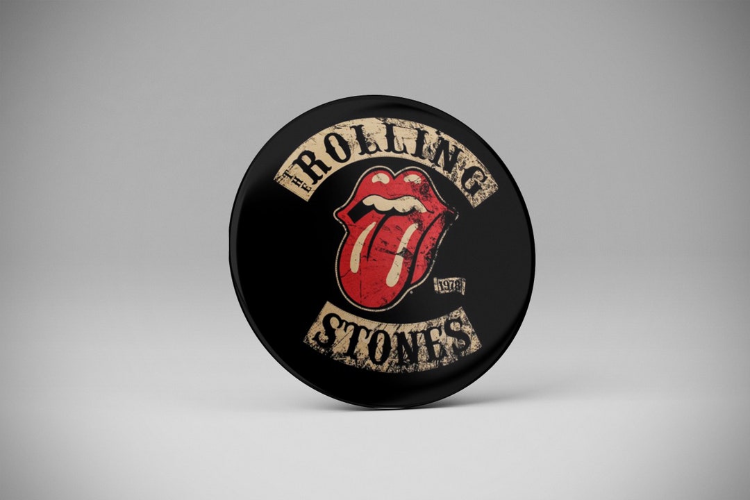 Rolling Stones Badge 37mm 9 Different Models - Etsy