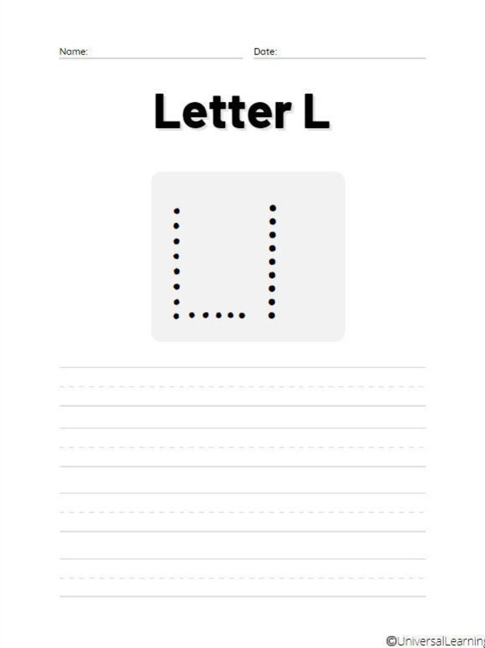 Printable Handwriting Workbook - Etsy