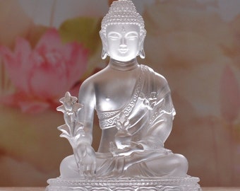 Meditation Liu Li Glass Incense Stick Holder Serenity - Etsy