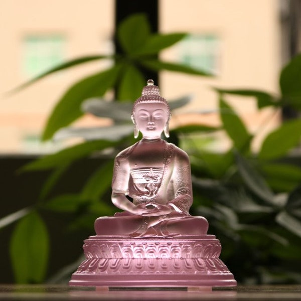 Pink Buddha Statue - Etsy