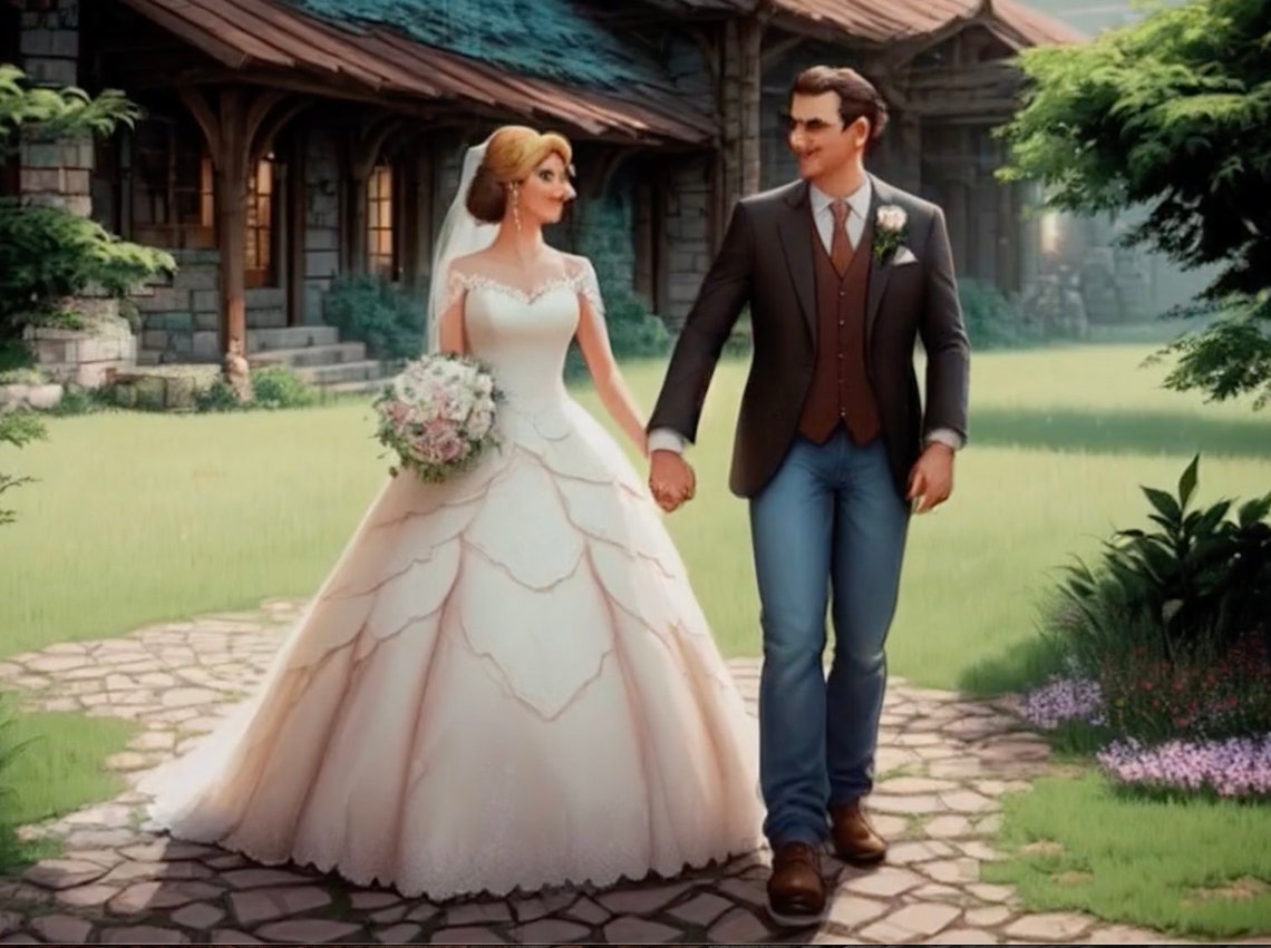 Magical Wedding Photo Animation Add Magical Motion to Your - Etsy
