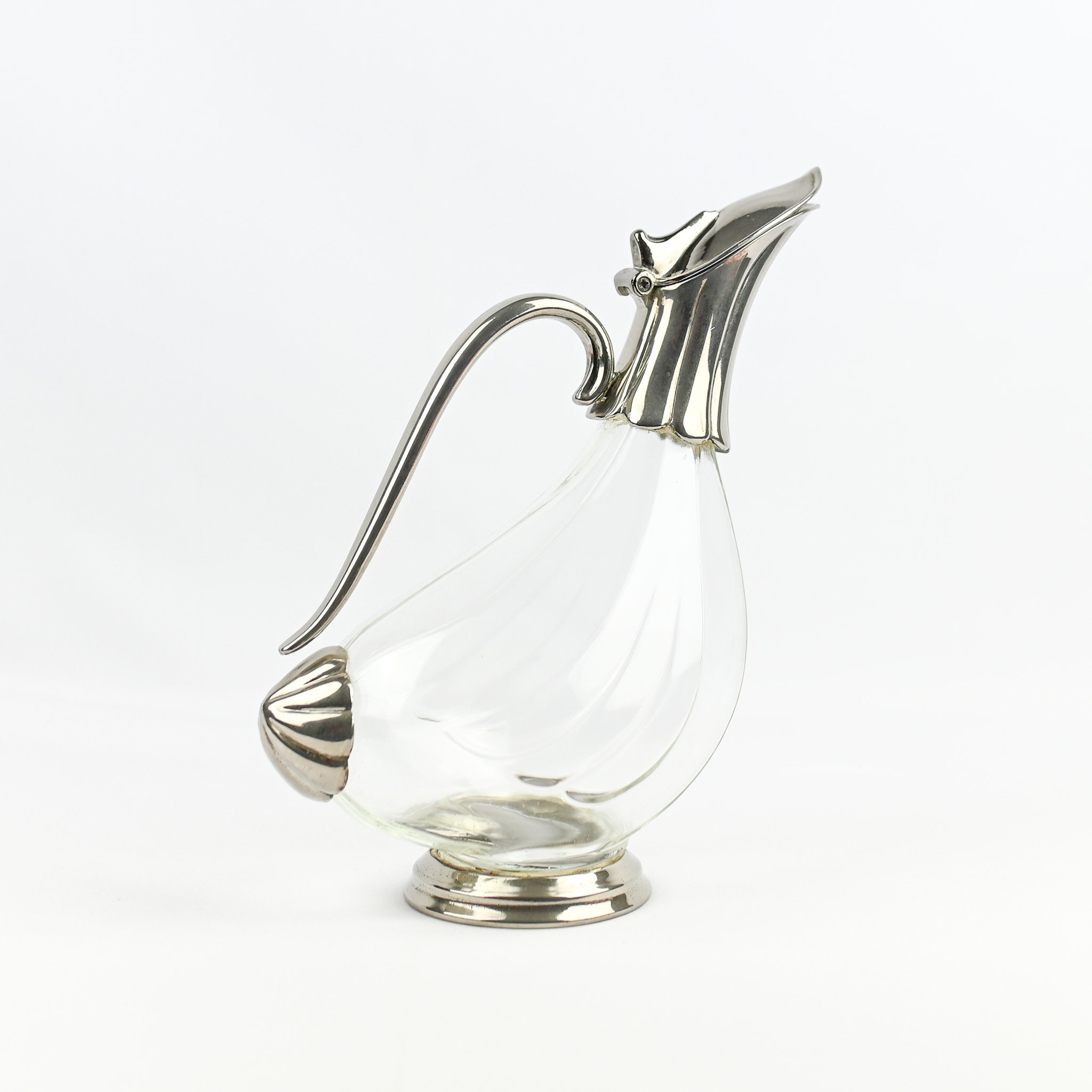 Vintage Duck Wine Decanter, Silver Plated, Made in France - Etsy UK