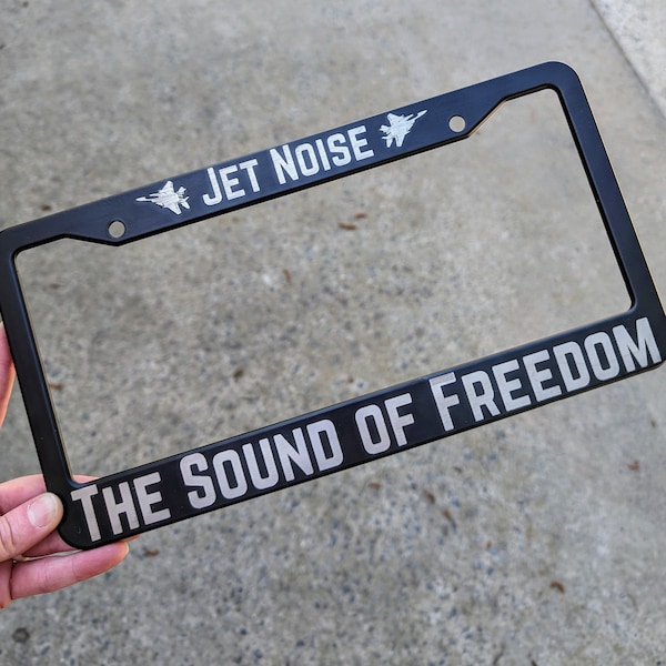 Aviation License Plate Frame - Etsy