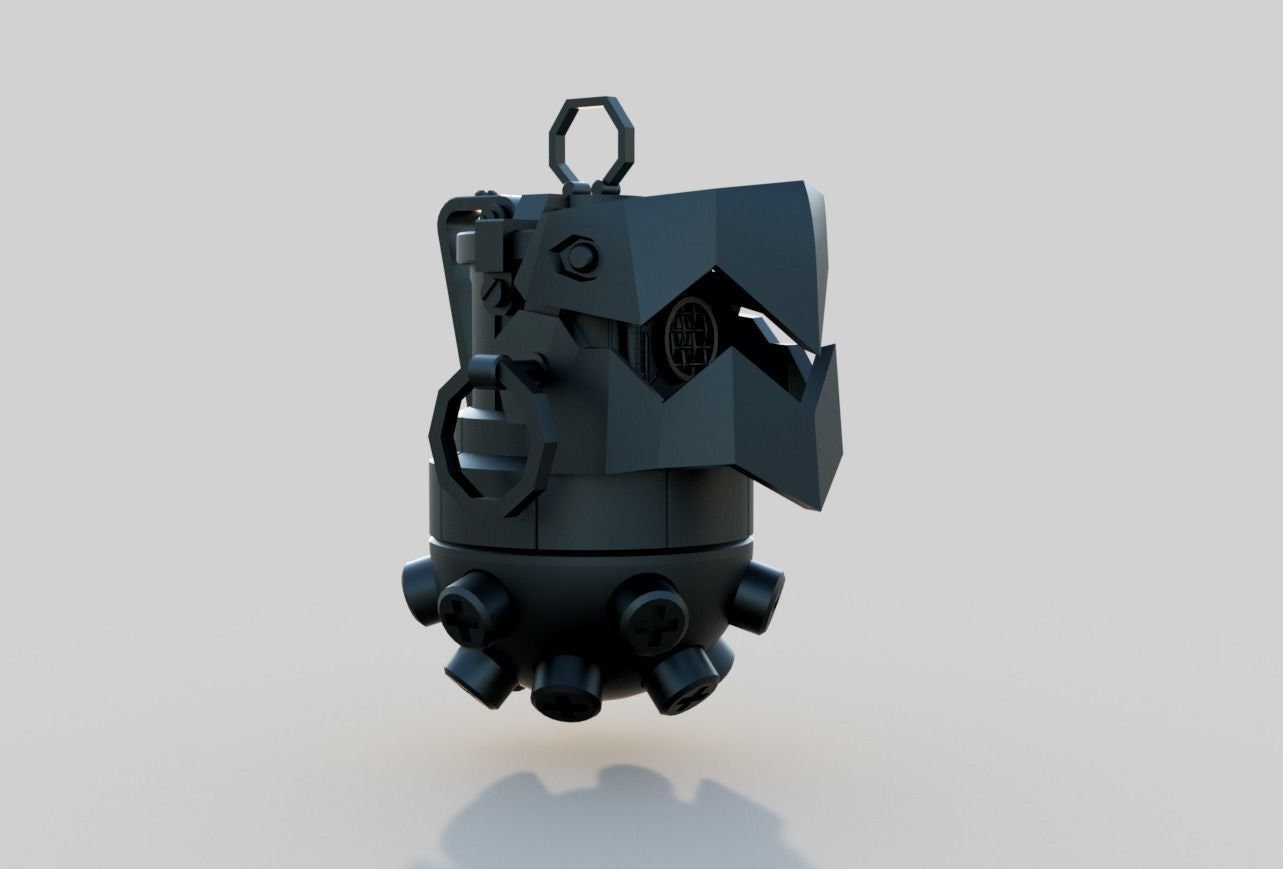 Jinx Hand Grenade Lol 3D Printable STL Pack - Etsy